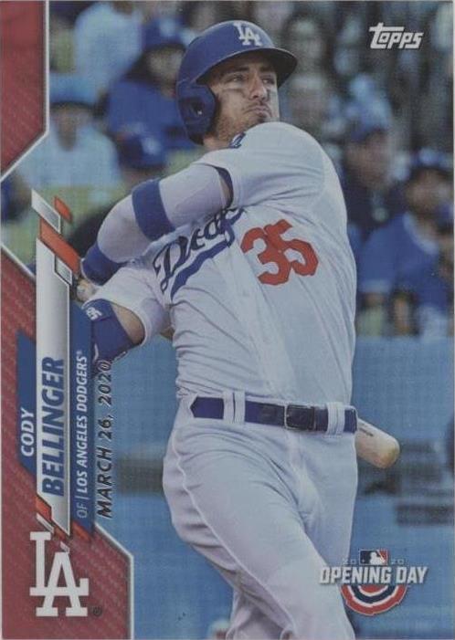 2020 Topps Opening Day - Cody Bellinger #129 Target Red Foil for sale ...
