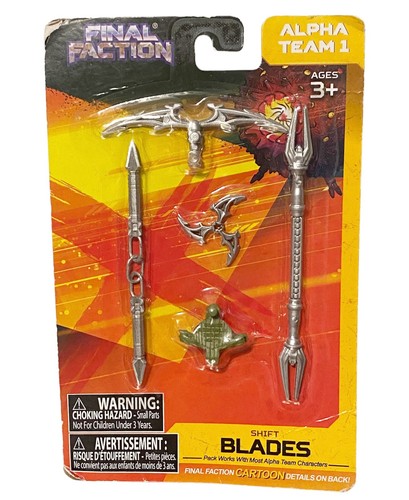 FINAL FACTION ☆ Shift Blades Weapons Accessory Pack ☆ Brand New Factory ...