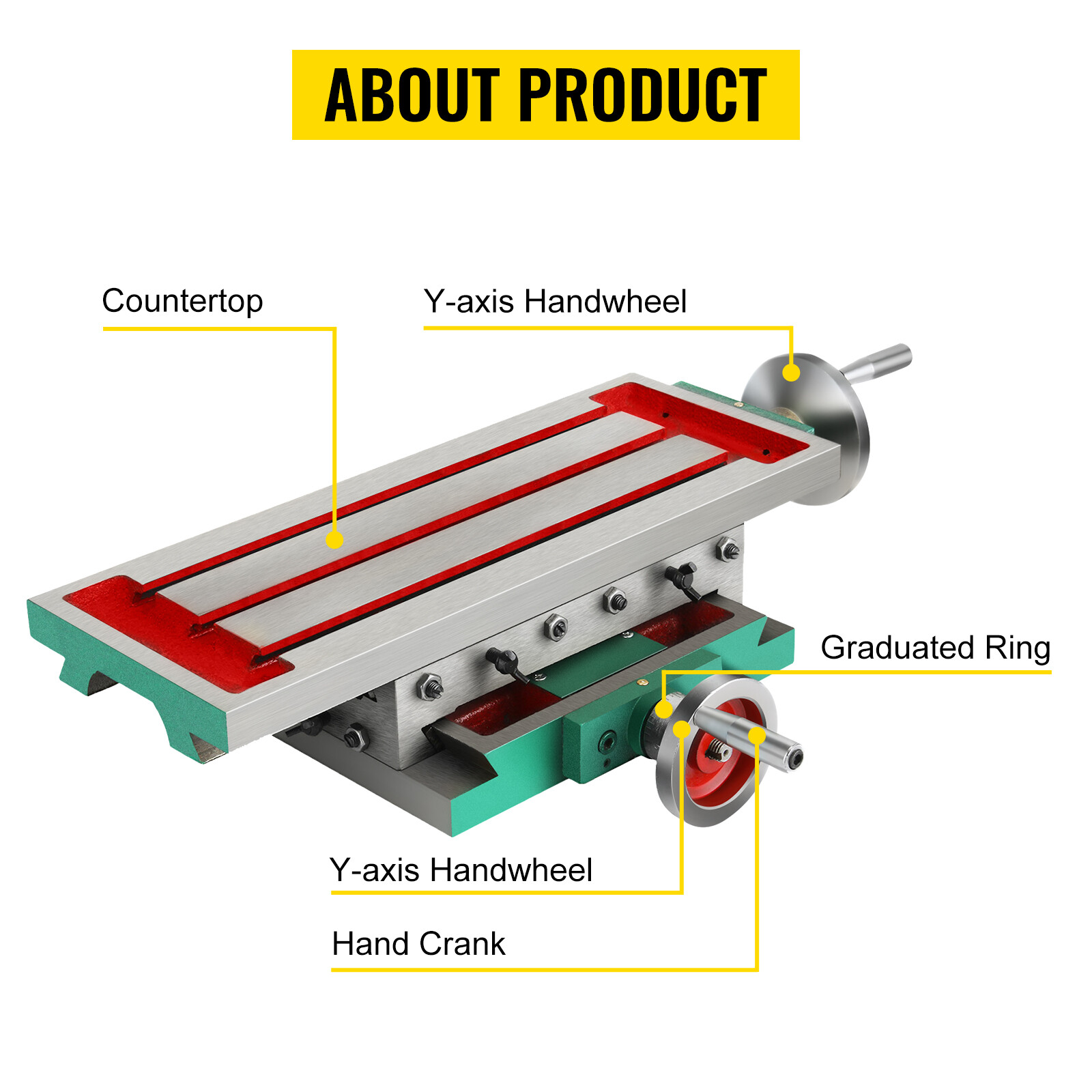 450*170mm Cross Milling Machine Working Table Multifunction Fixture ...