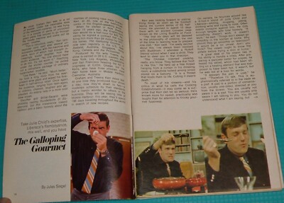 1969 TV ARTICLE ~ THE GALLOPING GOURMET GRAHAM KERR COOK CHEF FOOD ...
