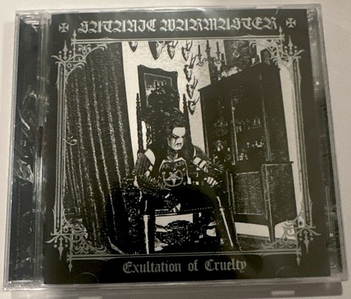 Satanic Warmaster - Exultation Of Cruelty CD 2025 Werewolf Records [Red ...