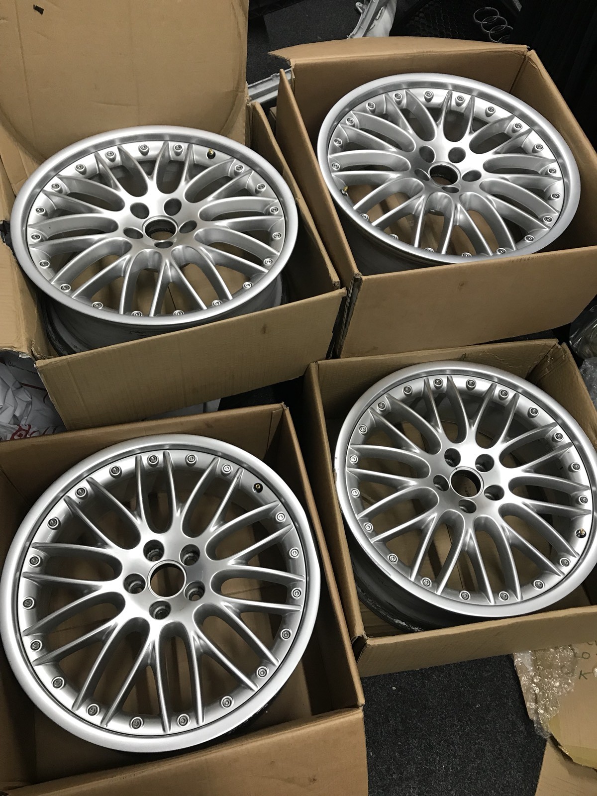 Genuine Audi A5 A4 Q3 Q5 20" 10 Double Spoke Alloy Wheel Split Rim ...