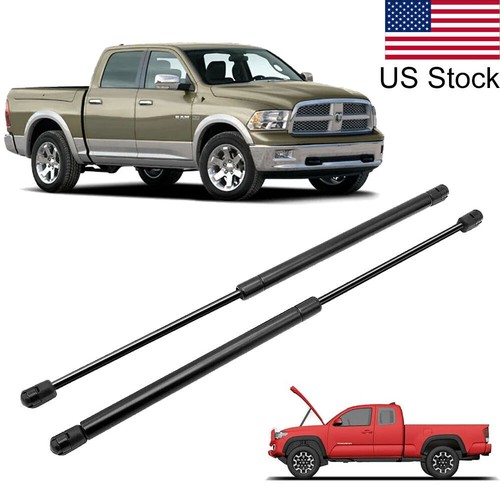 2x Hood Bonnet Shocks Struts Lift Support For Dodge Ram 1500 2500 3500 ...