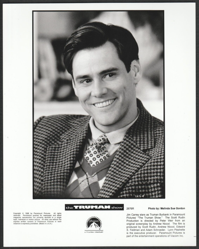 1998 The Truman Show Original Paramount Movie Photo Still Starring Jim ...
