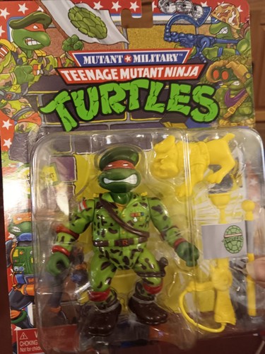 TMNT Mutant Military RALPH ,The Green Teen Beret RAPHAEL Action FIGURE ...