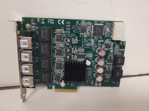 Adlink PCIe-GIE64+ 4-channel Frame Grabber Card Power Over Ethernet | eBay