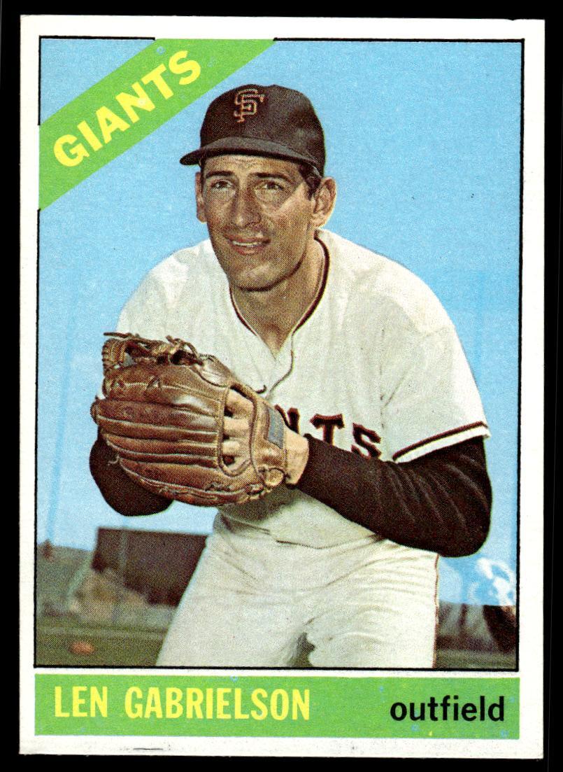 1966 Topps #395 Len Gabrielson San Francisco Giants | eBay