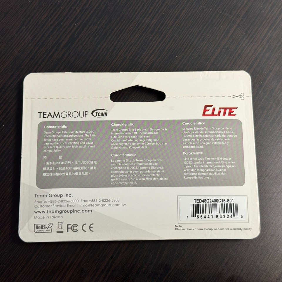 Team Group 8GB DDR4 2400 SODIMM Laptop RAM Memory | eBay