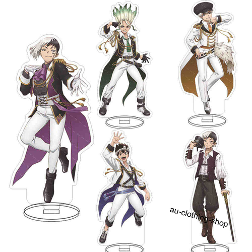Dr.stone Ishigami Senku Kohaku Asagiri-Geny Double-Sided Acrylic Figure ...