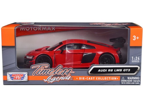 Audi R8 LMS GT3 Red "Timeless Legends" Series 1/24 Diecast Car Model by ...