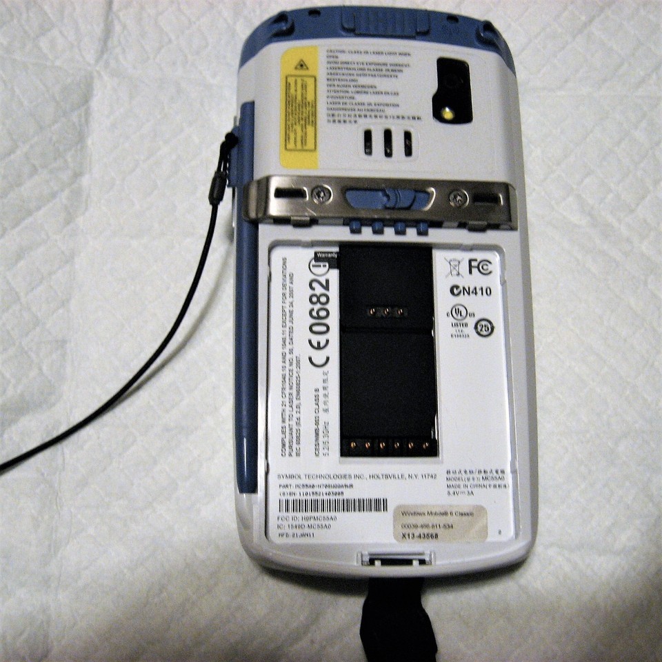 Zebra MC55A0 Rugged Mobile Healthcare Computer MC55A0-H70SWQQA9WR | eBay