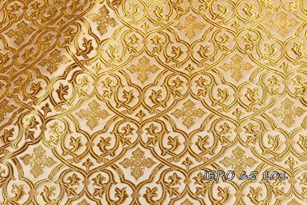 Ecclesiastical Liturgical Vestments Clerical Cross Pattern Metallic ...