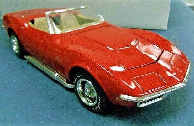 Corvette Chevrolet StingRay Race Car Chevy Classic Hot Rod Metal Promo ...