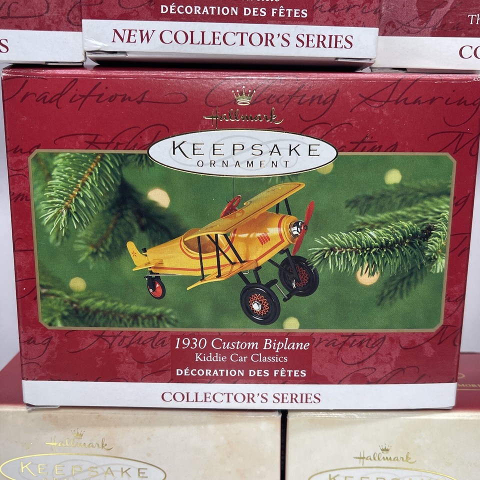 Lot of 14 Vintage Hallmark Keepsake Collector's Christmas Ornaments 90 ...