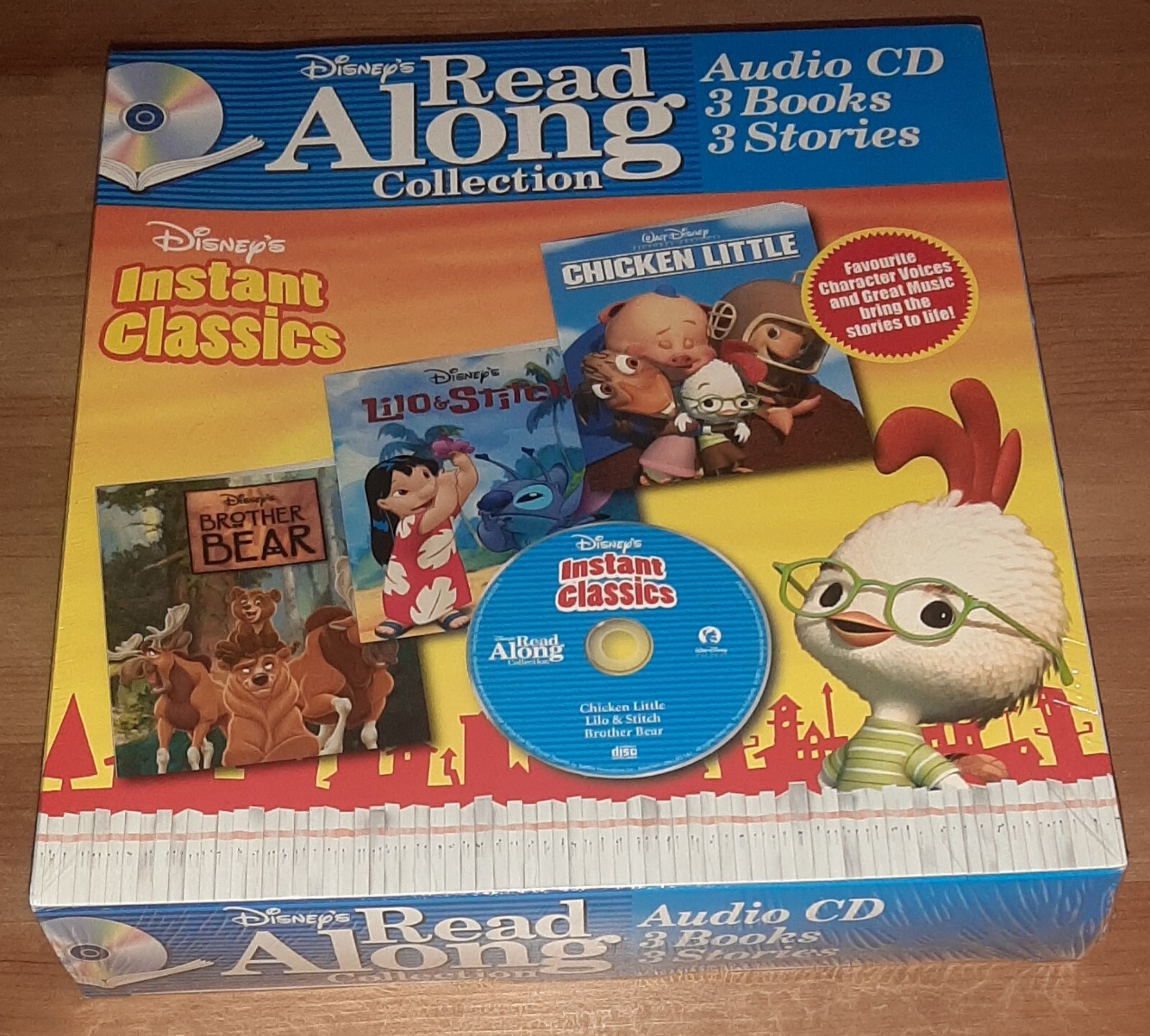 Disney Read Along Collection: 3 Books + CD - Lilo & Stitch, Brother ...