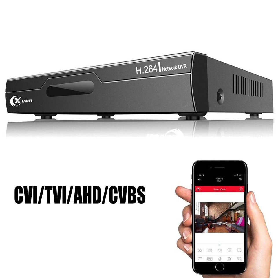 XVIM 8CH CCTV 5MP Lite Security Camera System DVR Box,8 Channel,NO Hard Drive | eBay