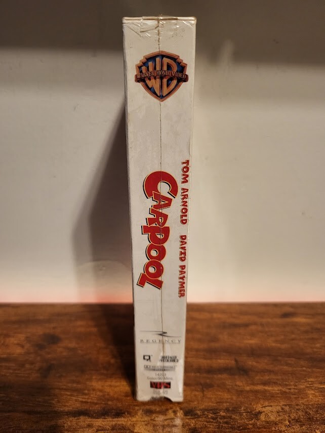 *SEMI-SEALED* Carpool (VHS, 1996) Tom Arnold, 90s Comedy 85391420330| eBay