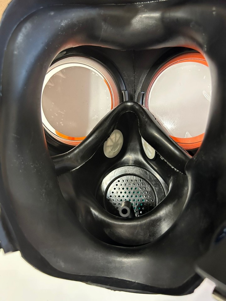 GAS MASK with 2 Premium 40mm NBC NATO FILTER Face Respirator Tactical ...