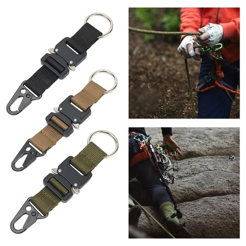 Quick release keychain with metal buckle for backpacking, | eBay