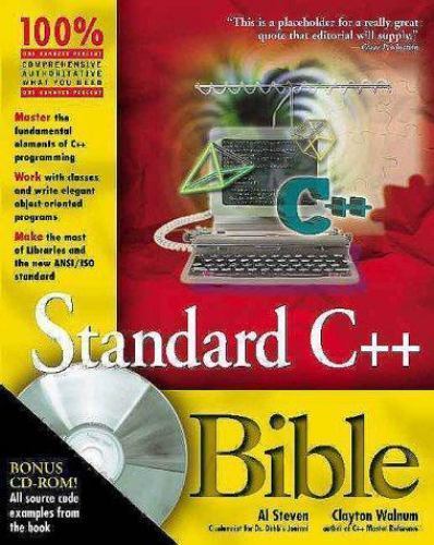 Bible Ser.: Standard C++ Bible by Clayton Walnum and Al Stevens (2000 ...