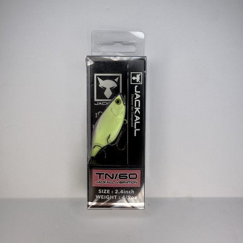 Jackall TN/60 Vibration Lure Purple Chartreuse 2.4” 4/9oz Lipless ...