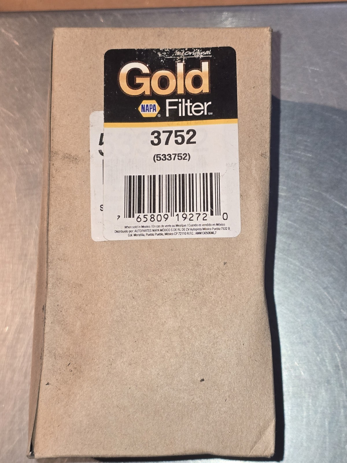 NAPA Gold Fuel Filter 3752 NOS for sale online | eBay