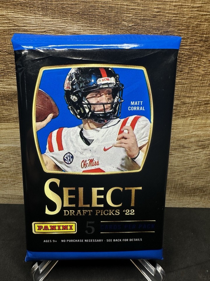 Panini Select Draft Picks 2022 Football Booster Pack (5 Cards per pack ...