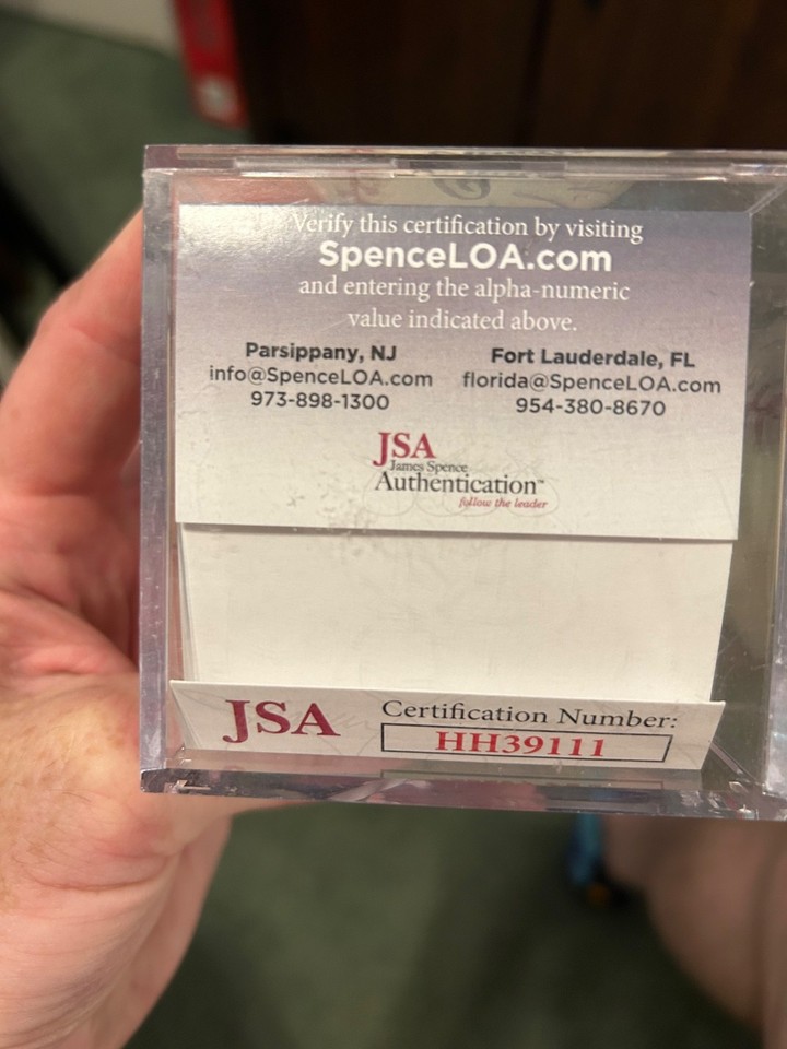 Anthony Rizzo / Mike Montgomery signed game-used baseball w/ COA ...