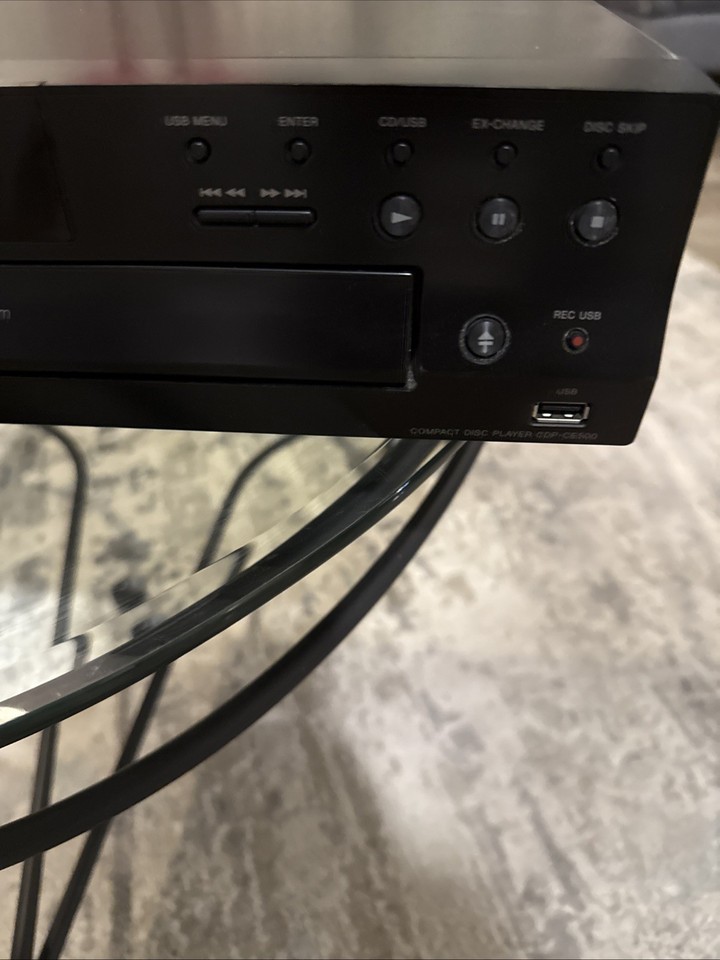 Sony CDP-CE500 Multi CD Player 5 Disc Changer, USB, Recorder, Tested ...