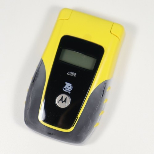 New Motorola i560 Flip LCD Housing Yellow Replacement Part iDen Nextel ...