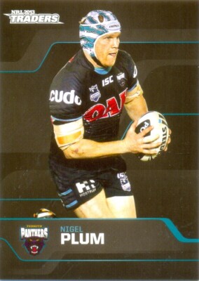 2013 ESP NRL Traders series Common Card 116 - Nigel Plum - Penrith ...