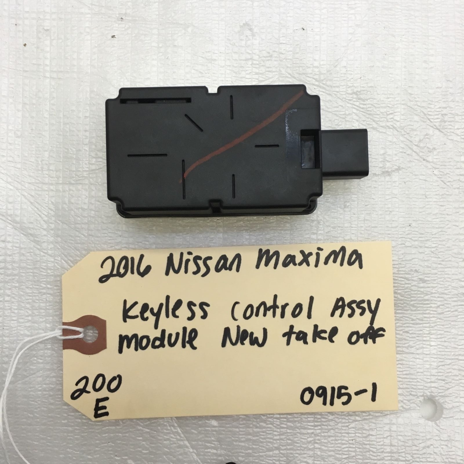 2016 2017 NISSAN MAXIMA OEM KEYLESS CONTROL ASSY MODULE 28595 4RA0A | eBay