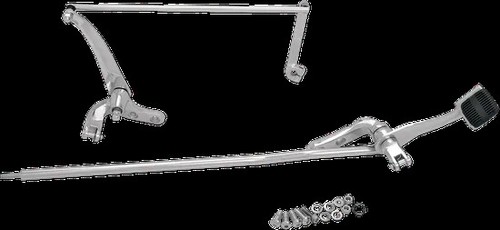 DS Chrome Steel Complete Forward Control Kit for Dyna Fat Bob 08-09 | eBay
