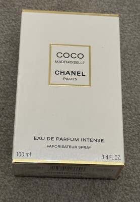 CHANEL COCO MADEMOISELLE 100ml Eau De Parfum INTENSE New & Sealed ...