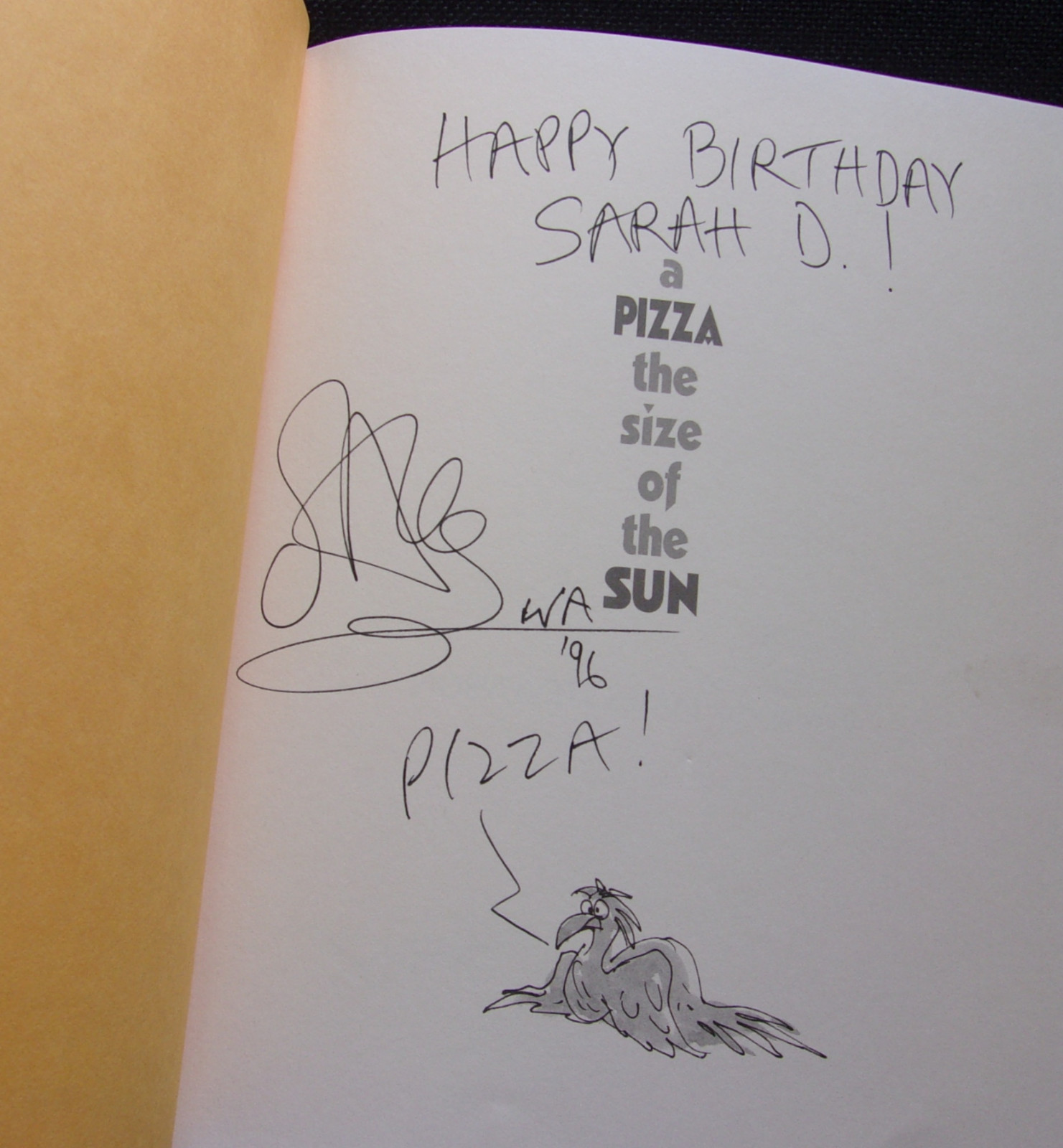 Jack Prelutsky A PIZZA THE SIZE OF THE SUN Poems Childrens First ...