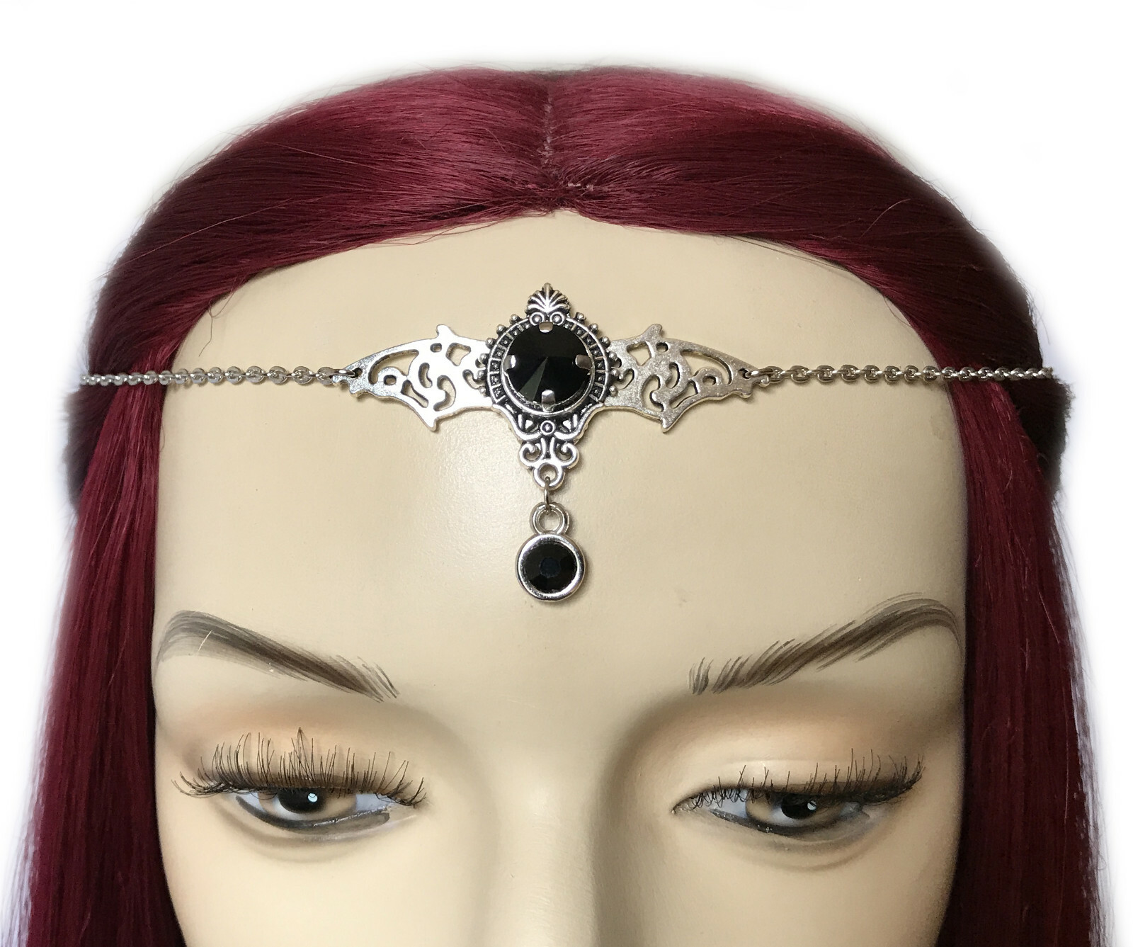 Gothic Vampire Bat Queen Medieval Victorian Circlet Crown Headpiece ...