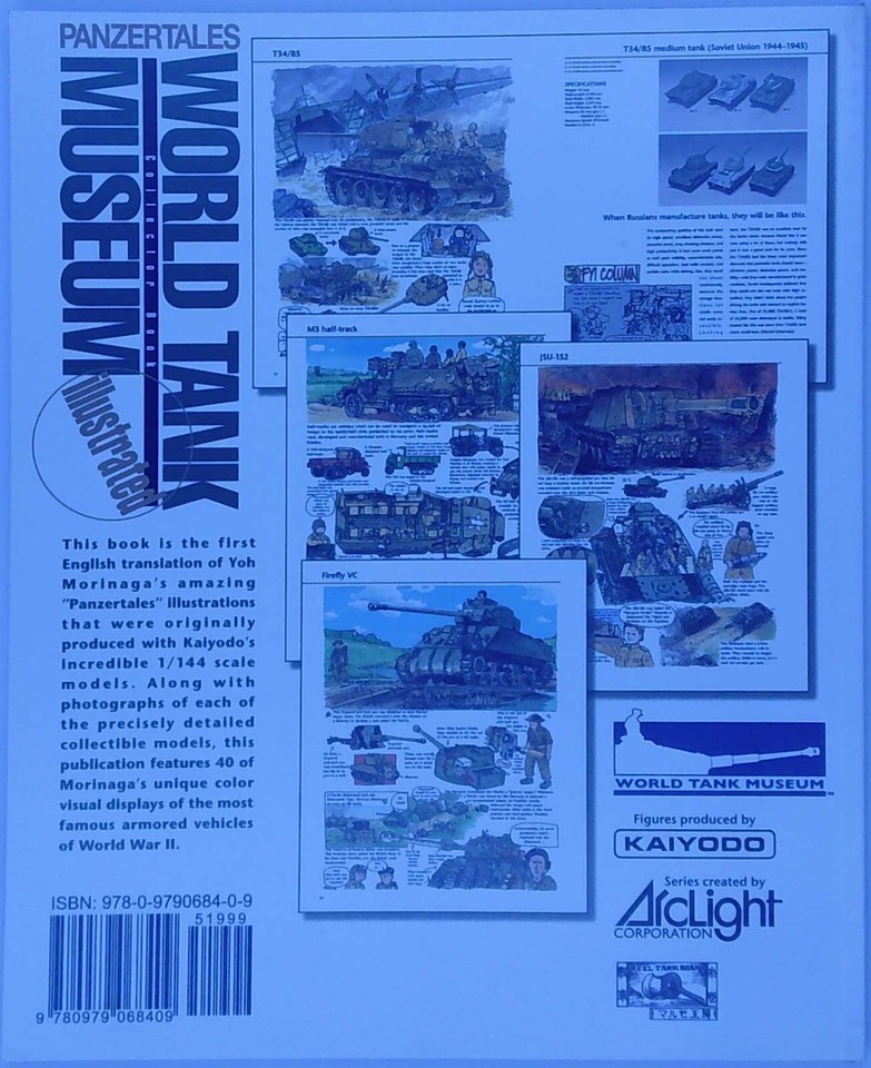 PANZERTALES WORLD TANK MUSEUM: COLLECTOR BOOK ARCLIGHT CORP ...