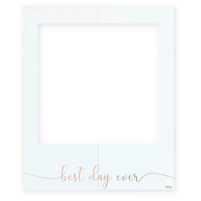 Ginger Ray Botanical Wedding Best Day Ever Customisable Photo Booth ...