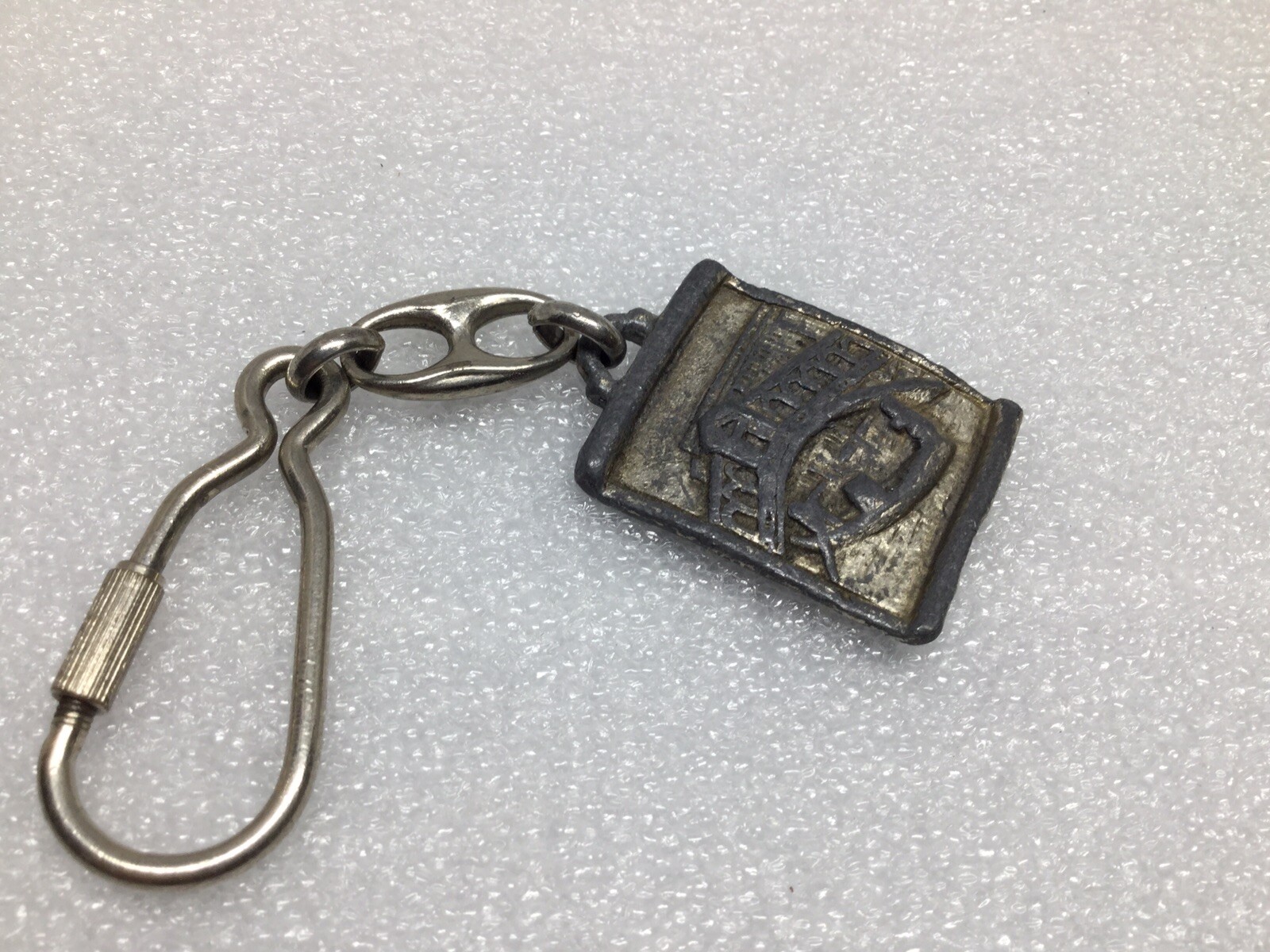 Vintage Souvenir Keychain Key Ring VENEZIA Venice Ancien Porte-Clés ...