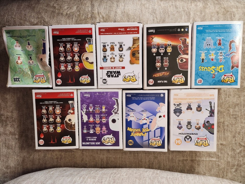 Funko PoP! Lot Of 9. Couple of high-end pops! | eBay