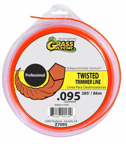 Grass Gator Z7095 Zip String Trimmer Line Pro Large Donut 285-Feet x ...