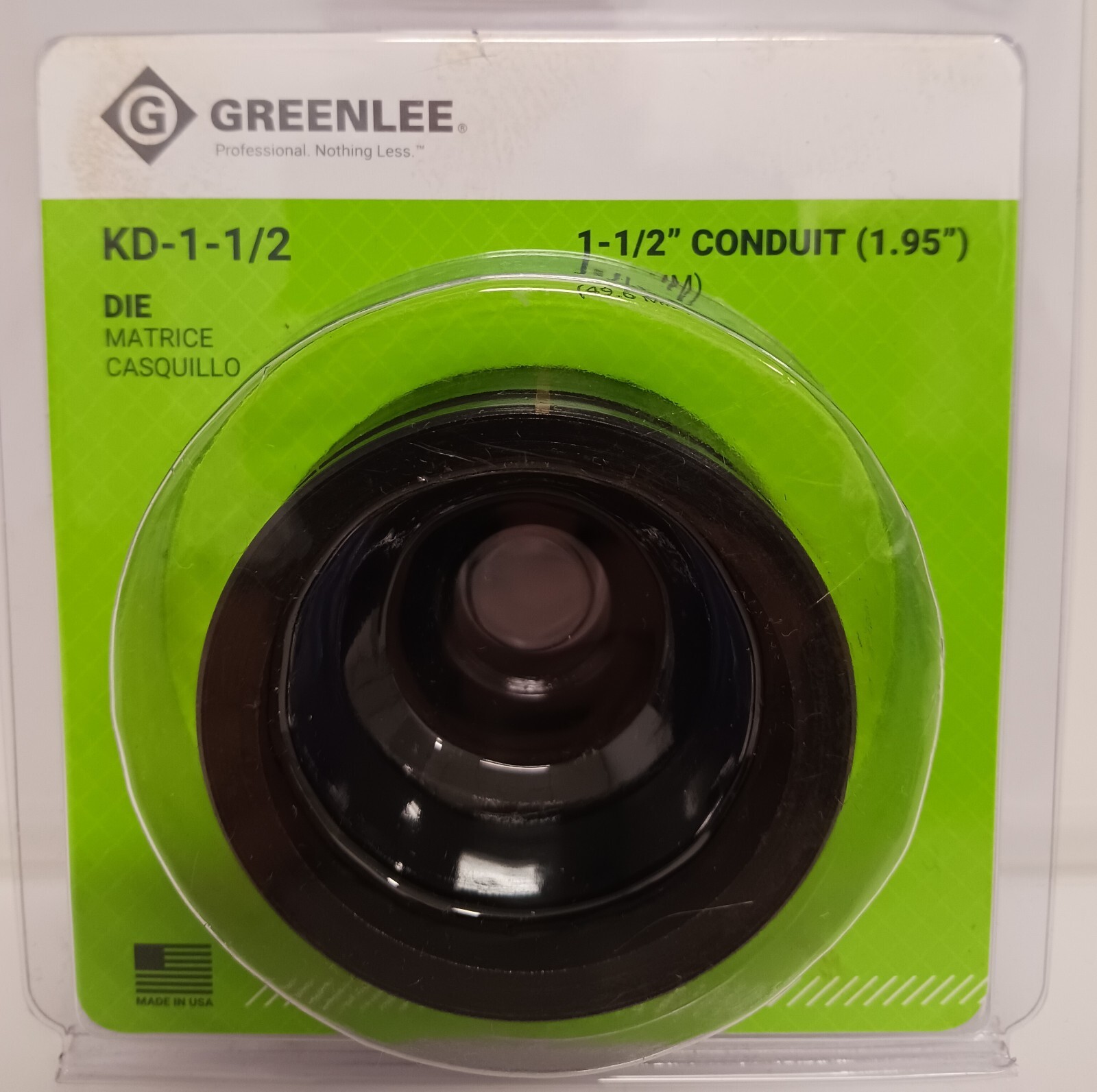 Genuine Greenlee KD-1-1/2 Conduit Size Knockout Die (1.95") | eBay