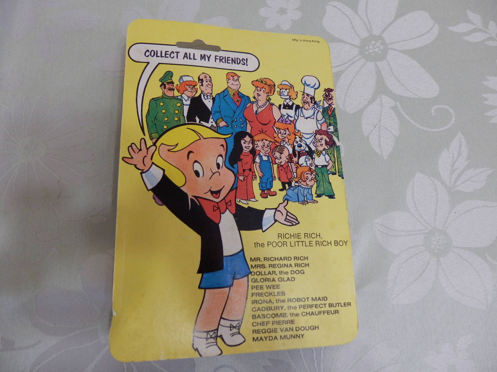 New In Package 1981 Richie Rich Figure - Reggie Van Dough | eBay
