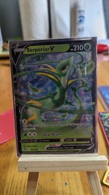 Pokémon TCG Serperior V Silver Tempest 007/195 Holo Ultra Rare | eBay