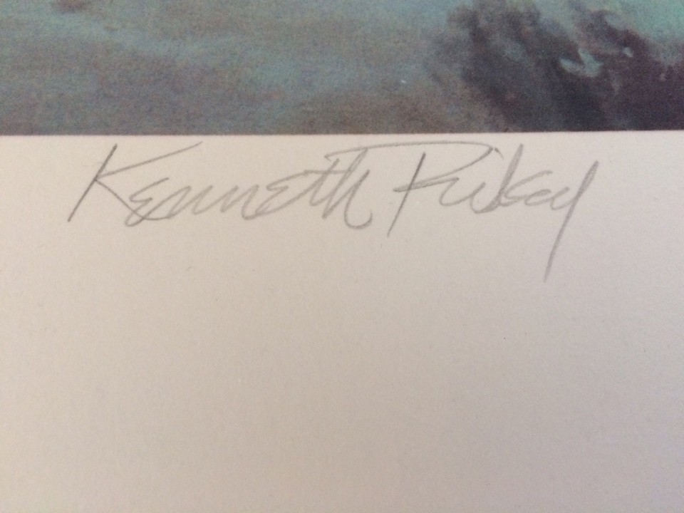 Kenneth Riley Western Art Print Signed Limited Edition 116/350 | eBay