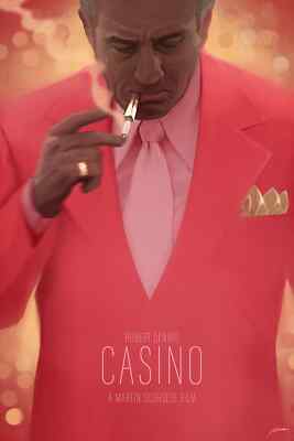 Casino 1995 Ace Rothstein Movie Film Poster Giclee Print Art 16x24 ...