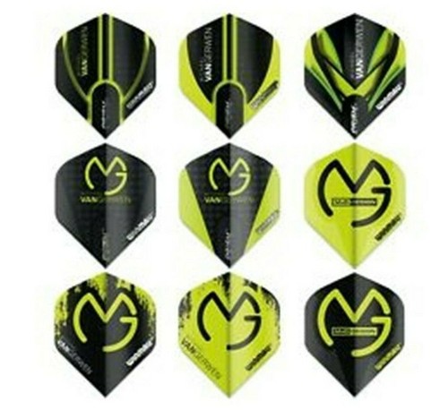 MVG Michael Van Gerwen Winmau Dart Flights - 9 Designs Available ...