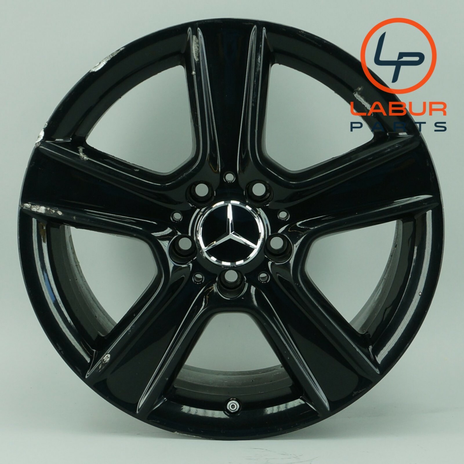 +W651 W204 MERCEDES 08-11 C CLASS 7.5X17H2 R17 ET47 FRONT WHEEL RIM ...