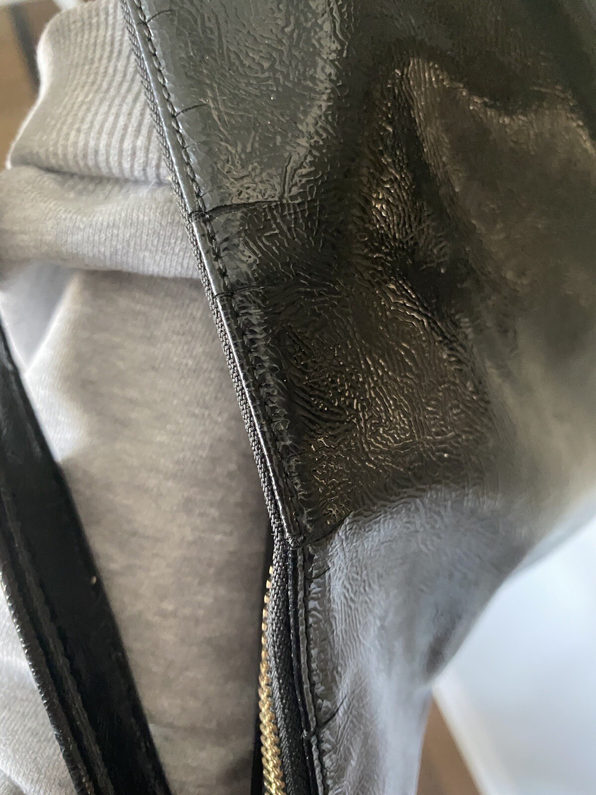 COACH DAISY LIQUID GLOSS PATENT LEATHER HOBO BAG PURS… - Gem