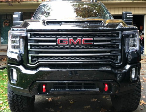 2020-2023 GMC Sierra 2500 3500 HD black grille insert mesh grill ...